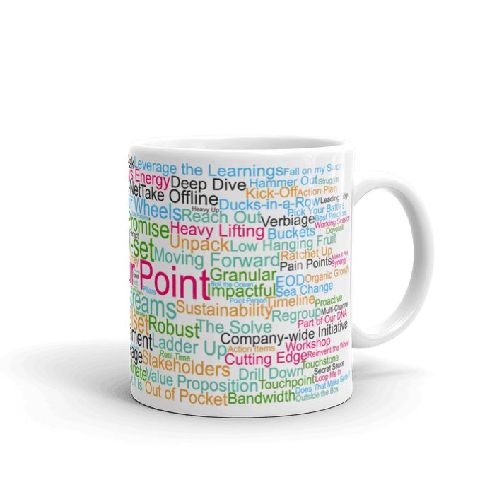 To Your Point Mug – Ten Ton Titmouse